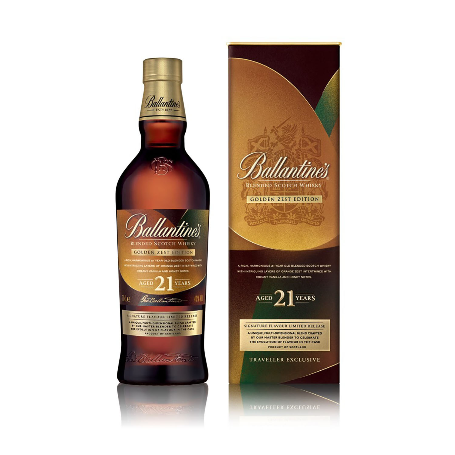 Ballantine's 21YO Golden Zest Edition | ANA DUTY FREE SHOP