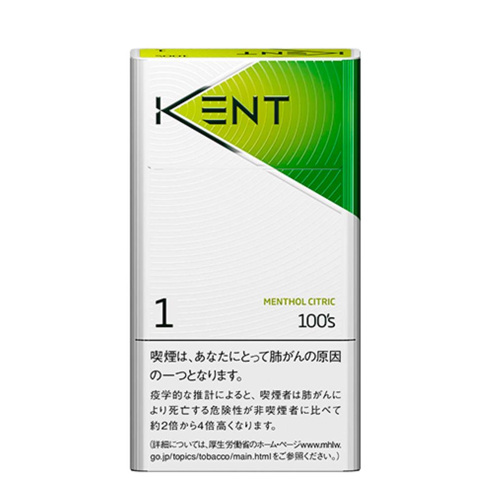 KENT CITRIC MENTHOL 1 100s BOX / Tar:1mg Nicotine:0.1mg | ANA DUTY FREE ...