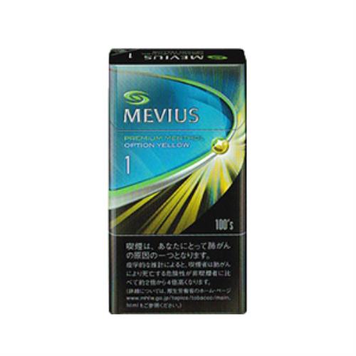 MEVIUS PREMIUM MENTHOL OPTION YELLOW 5 / Tar:5mg Nicotine:0.5mg | ANA ...